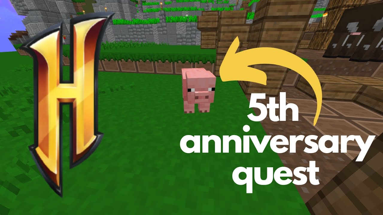 SKYBLOCK 5TH ANNIVERSARY QUEST - YouTube