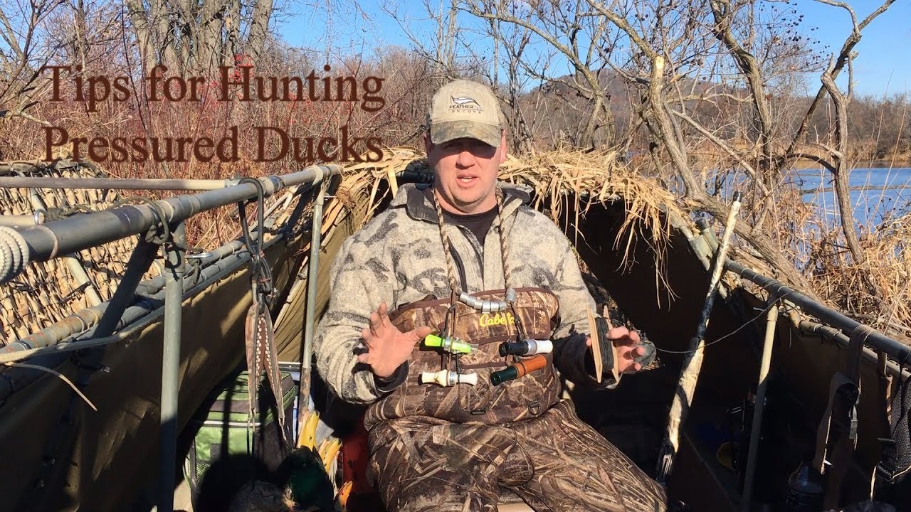 Tips For Hunting Pressured Ducks or Refuges - YouTube