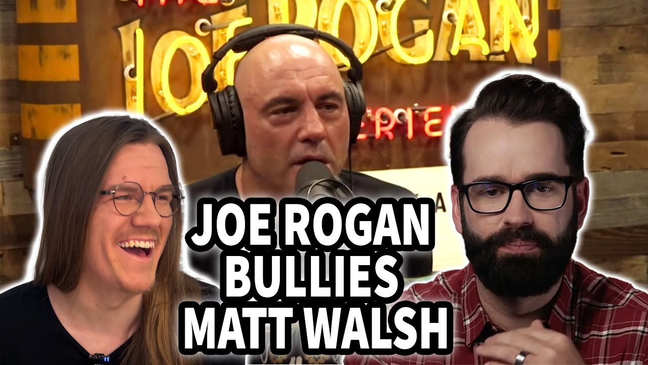 Aliica REACTS TO JOE ROGAN totally BULLYING MATT WALSH about MARRIAGE ...