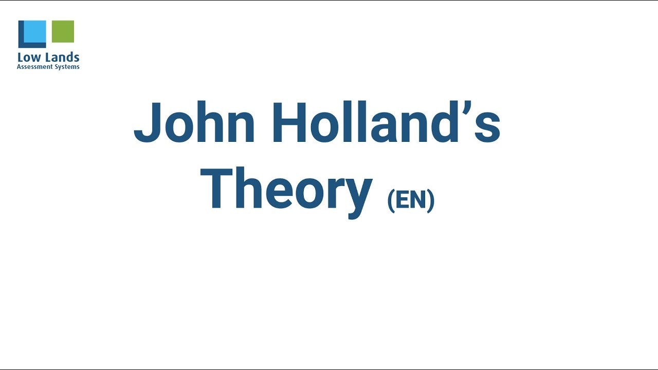 John Holland's Theory - YouTube