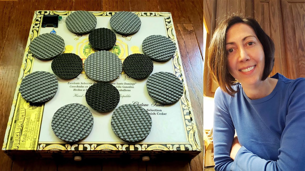 'Walking Home' Handpan Song on Arduino DIY MIDI Panduino Handpan - YouTube