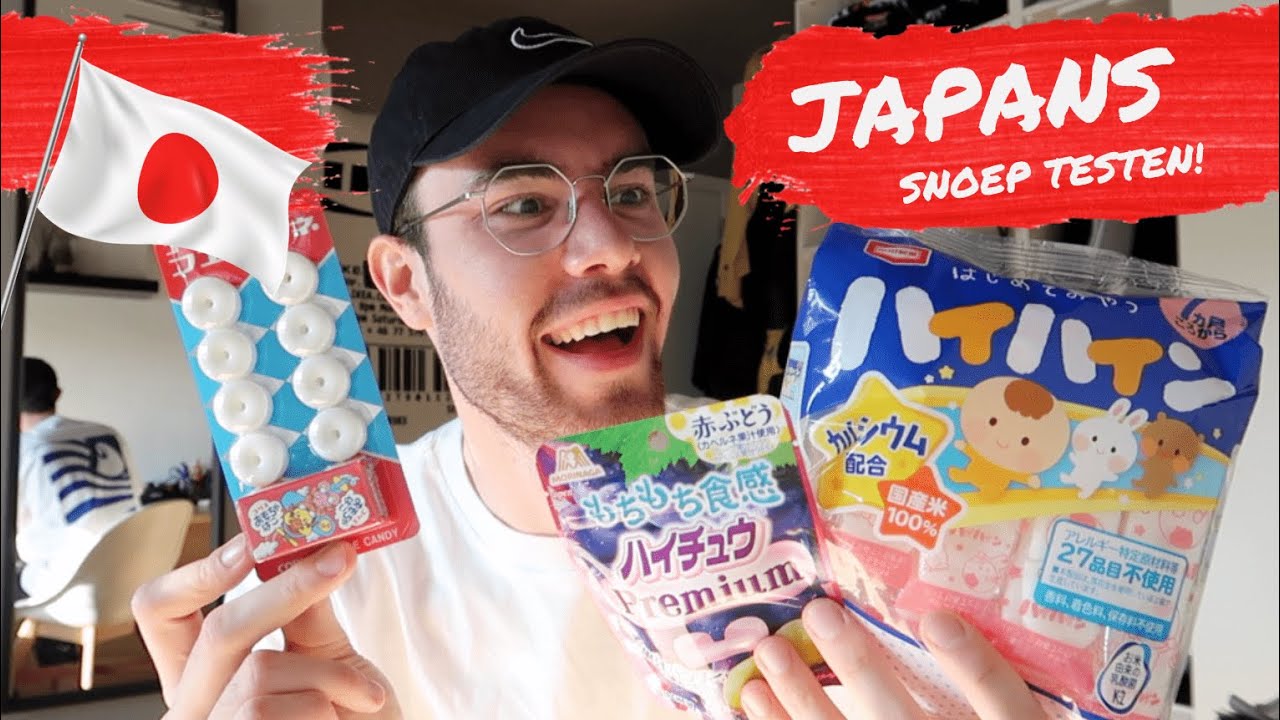 JAPANS SNOEP TESTEN! - YouTube