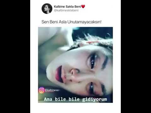 Sen beni asla unutamıyacaksın!