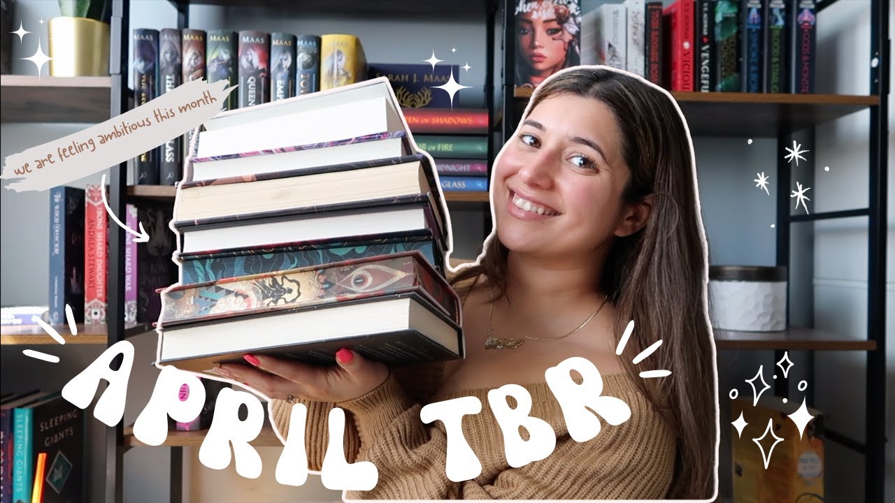 APRIL TBR ⚔️ a fantasy filled super ambitious April tbr 🧚‍♀️🐉🌼 - YouTube