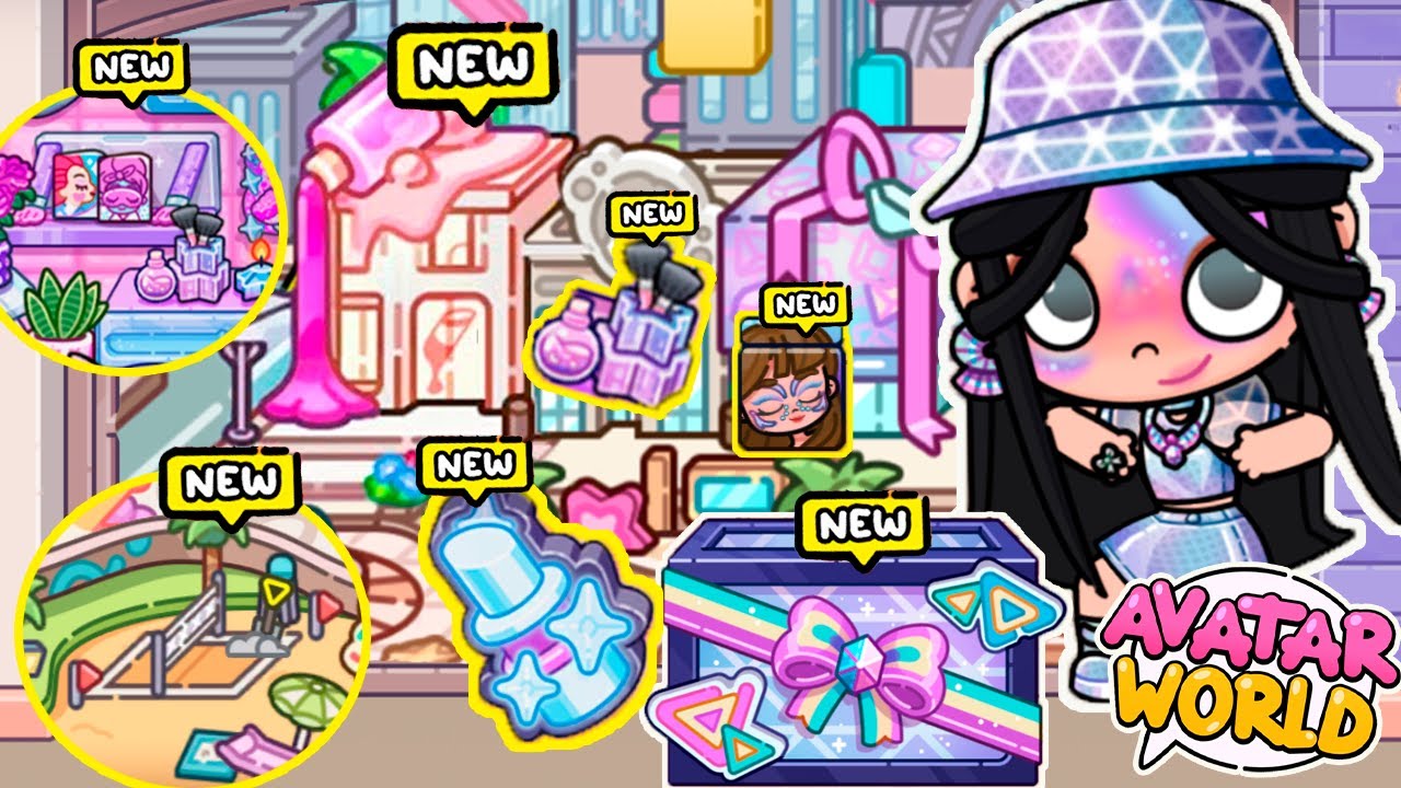 ¡LLEGO LA NUEVA ACTUALIZACION SORPRESA⭐💄 ! *en AVATAR WORLD *NALA💞 ...