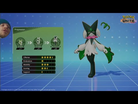 Meowscarda Moves OverView Pokémon Unite analysis - YouTube