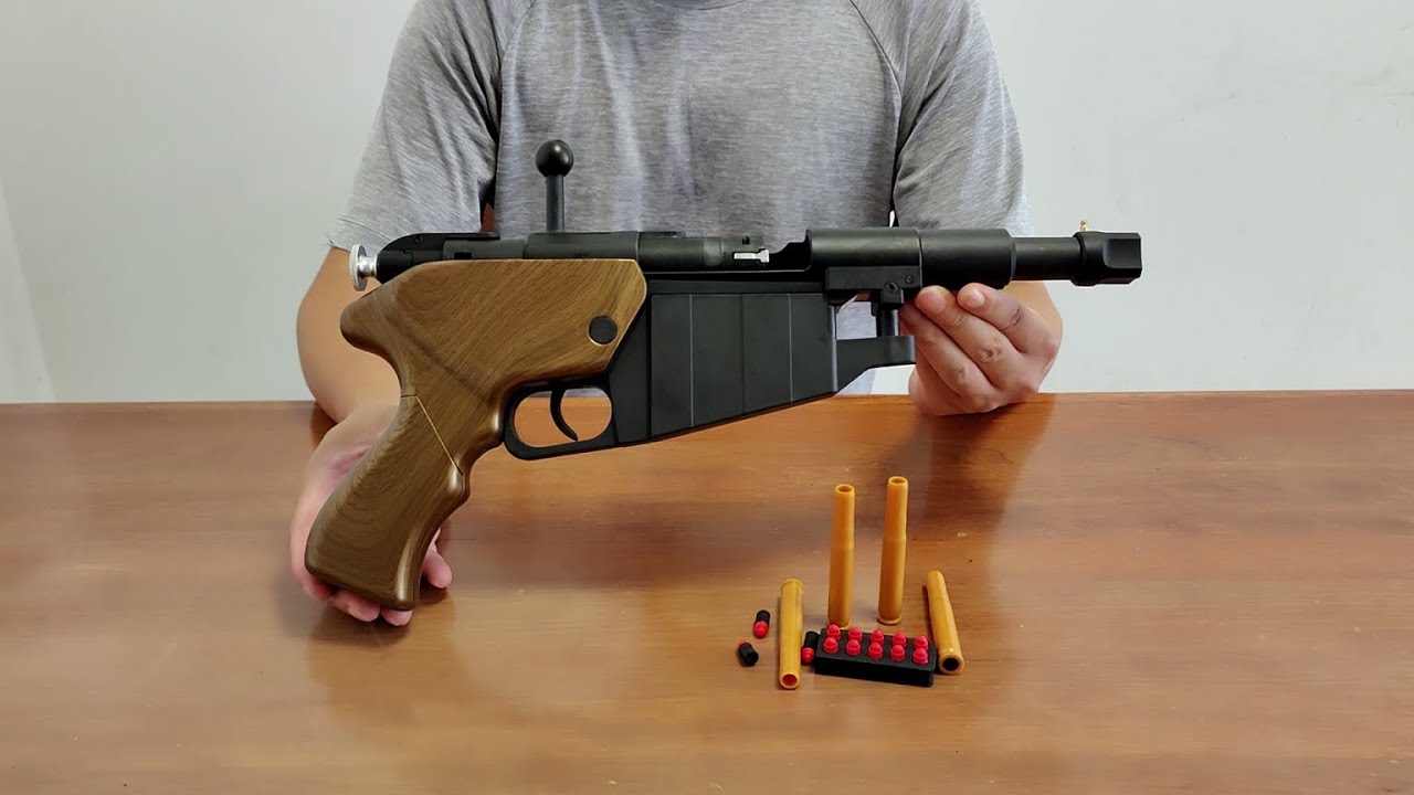 Obrez Mosin Nagant Shell Ejection Soft Bullet Toy Gun Unboxing 2024 - YouTube