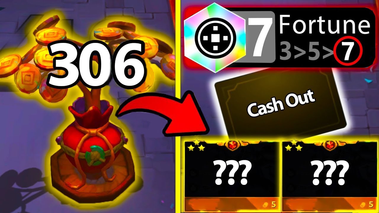 *BIG CASHOUT* 7 Fortune 306 Stacks Cashout! Fortune is BACK | TFT Set ...