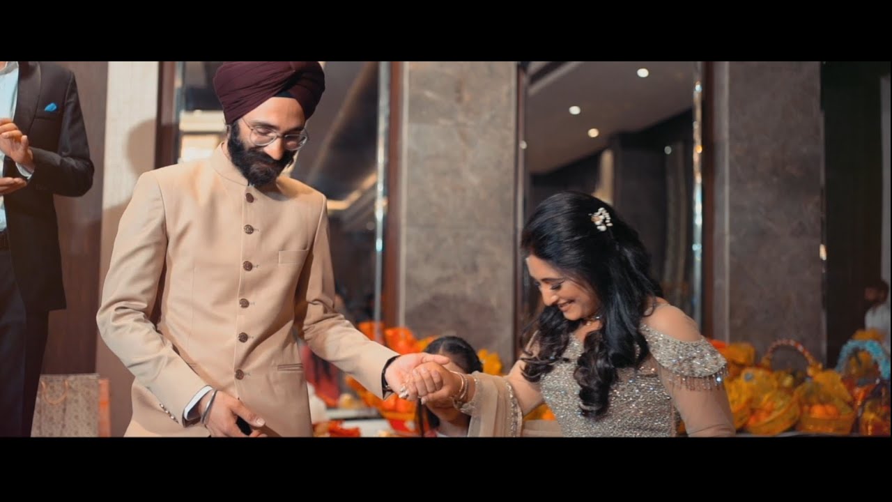 Tegbir Harpuneet Ring Ceremony💝🧡💛 - YouTube