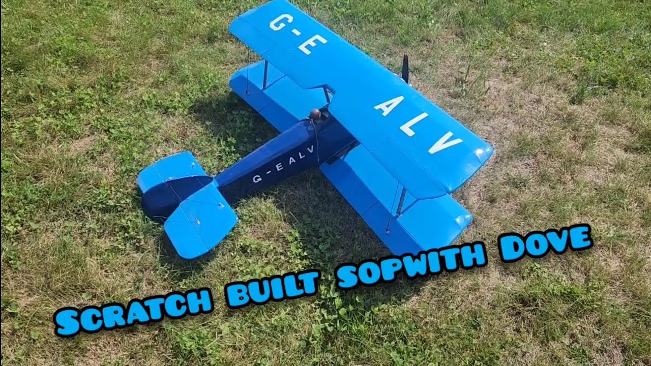 Scratch built sopwith Dove - YouTube