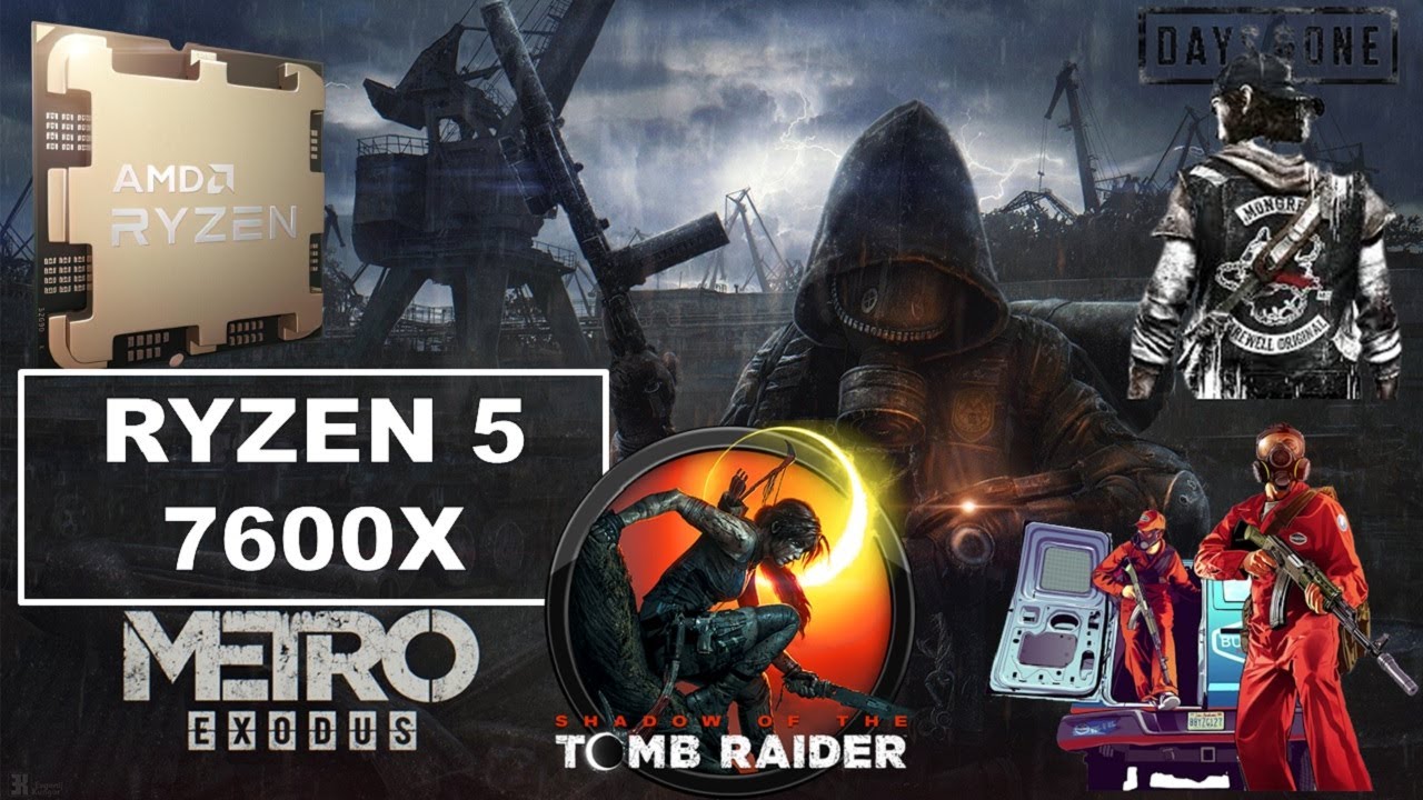 New Ryzen 5 7600X Gaming Benchmark 1080p - Handles Everything under 50% ...