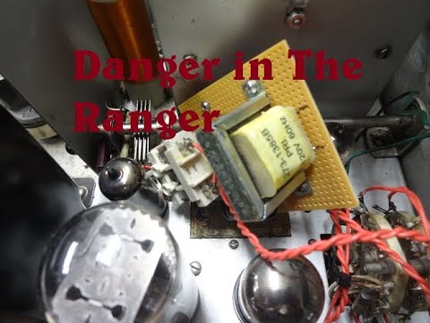 EF Johnson Ranger Ham Transmitter Hazardous condition Poor maintenance ...