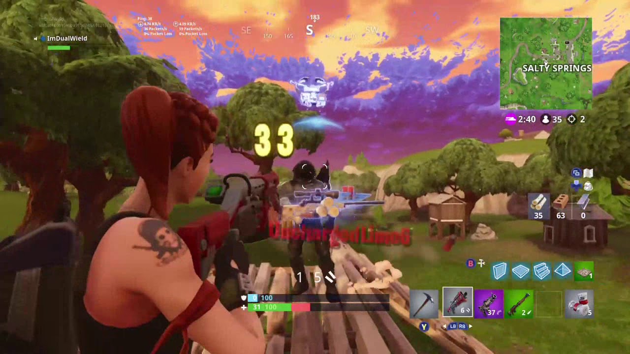 Dual Wield Pistols FORTNITE - YouTube