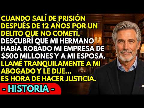 Tras 12 años preso por un crimen que no cometí, volví a casa y descubrí que mi hermano tenía mi vida