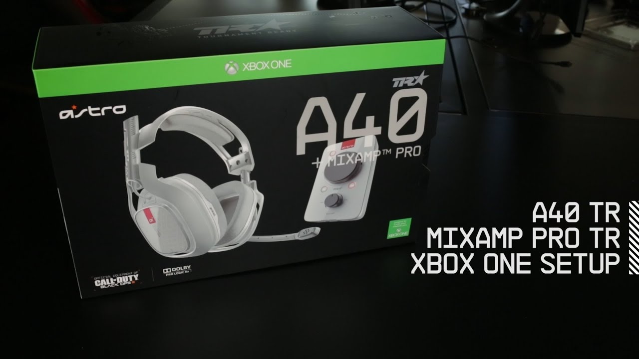 Astro A40 TR + Mix Amp Pro Unboxing! - YouTube