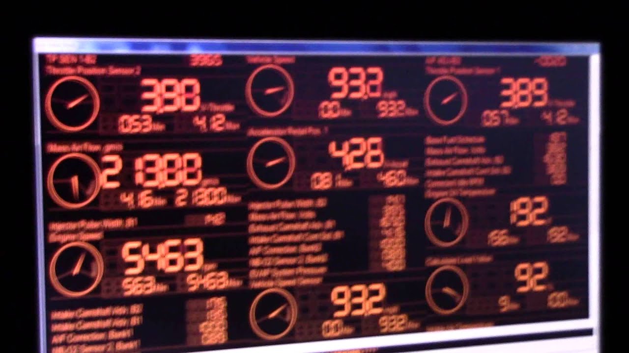 Nissan 350Z at 130 MPH in 3rd Gear! - UPREV Data Log - Cipher Screen ...