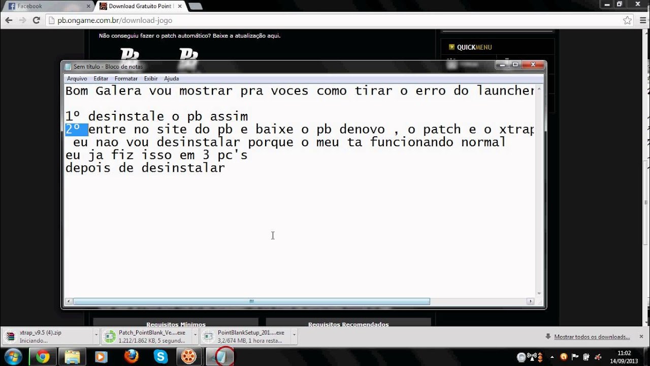Corrigindo o erro do launcher do PB - YouTube
