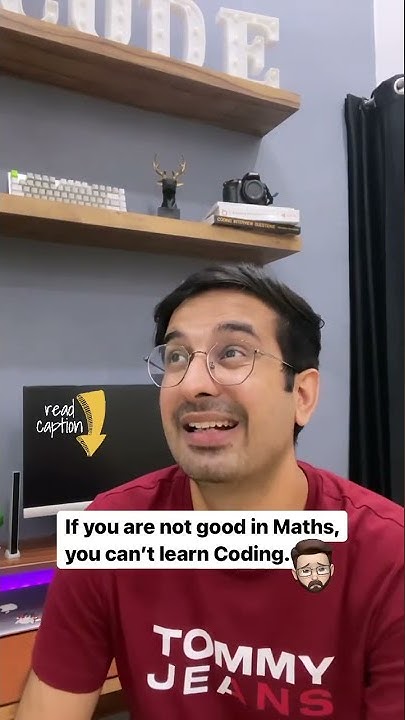How Much Maths is Needed for Programming? 🤔🤔 #ytshorts #shortsyoutube # ...