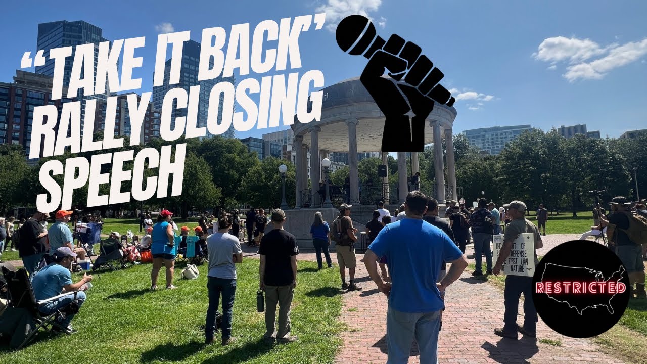 🎤CALL TO ACTION speech at TAKE IT BACK RALLY Massachusetts - YouTube