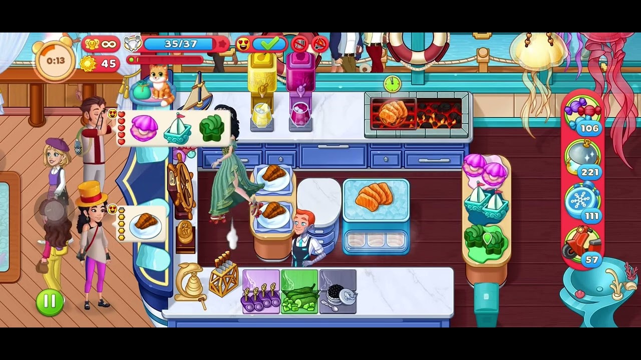 Cooking Diary: Difficult and Infinity Level 32 at Bay of Treats with ...