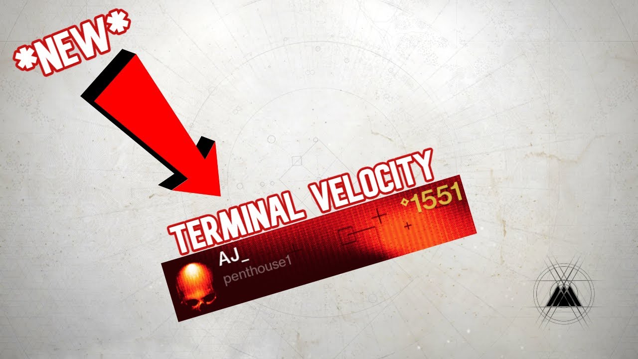 New Rare Emblem Get It NOW! (Terminal Velocity) - Destiny 2 - YouTube