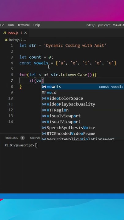 Find The Number Vowels In String In Javascript Coding Javascript Interview Dsa Youtube