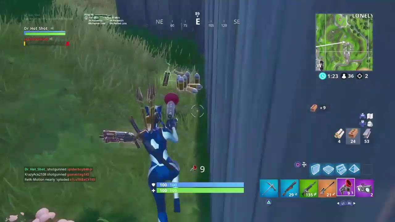 FORTNITE LIVE: SIPHON PRO P$4 Game play - YouTube