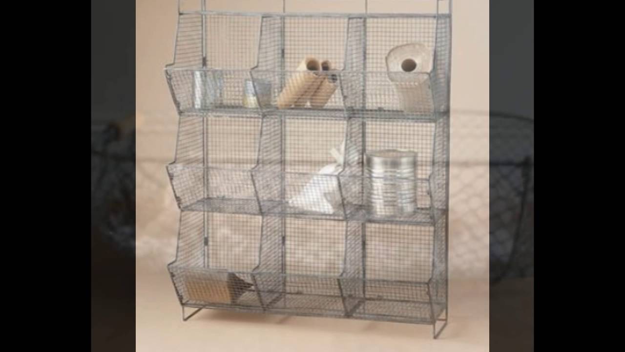 chicken wire storage baskets - YouTube