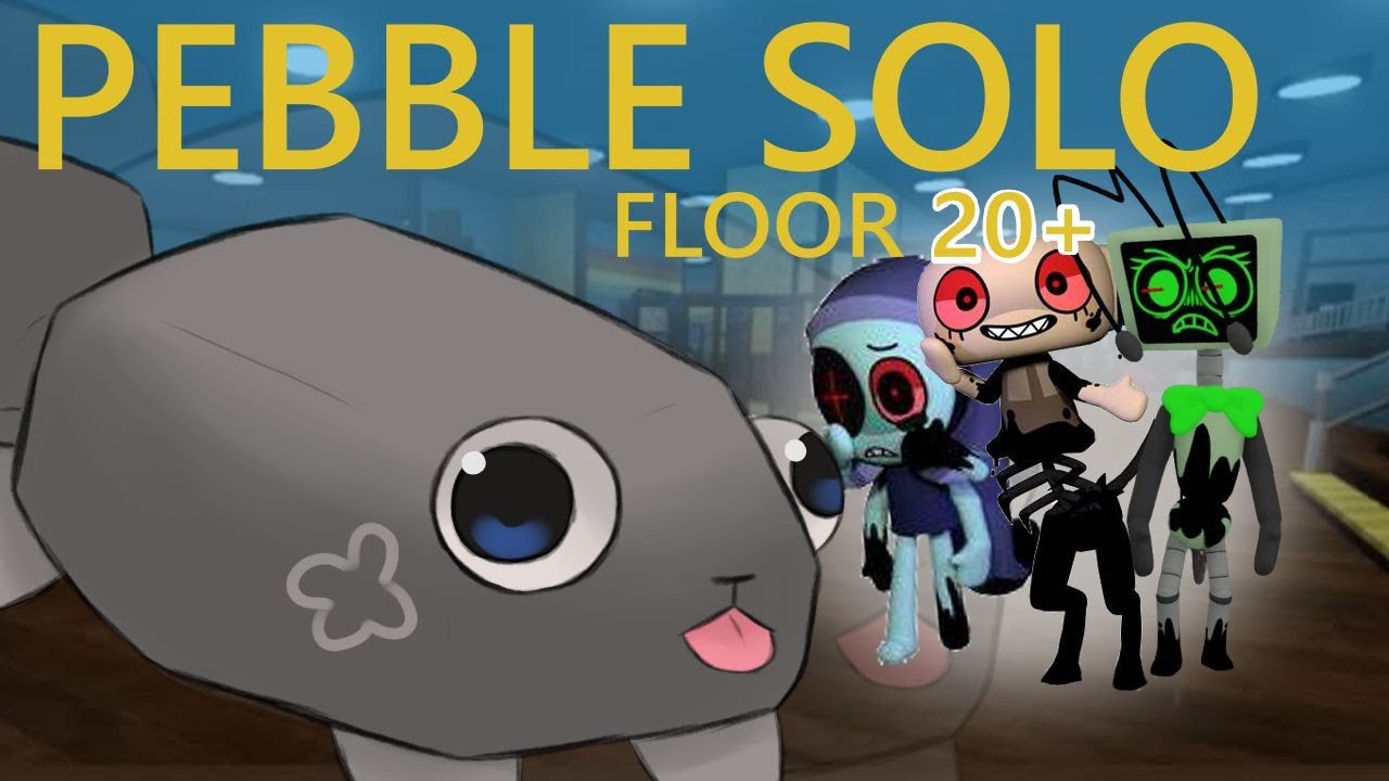 PEBBLE SOLO FOR MASTERY! (FLOOR 20+) || Dandy's world gameplay - YouTube