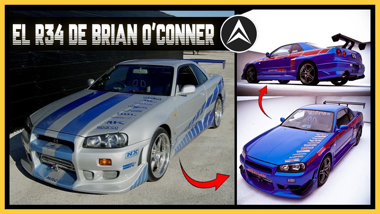🔰 ESTE es el R34 GT-R de BRIAN O'CONNER en 2 FAST 2 FURIOUS | ANDEJES ...