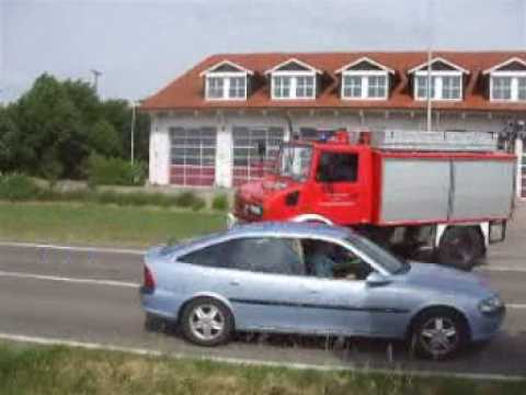 ELW 1, RW 1 Feuerwehr-Kandel - YouTube