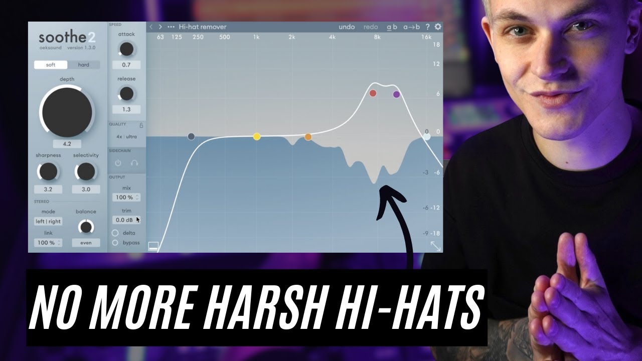 No more harsh hi-hats with this preset in Soothe 2! - YouTube