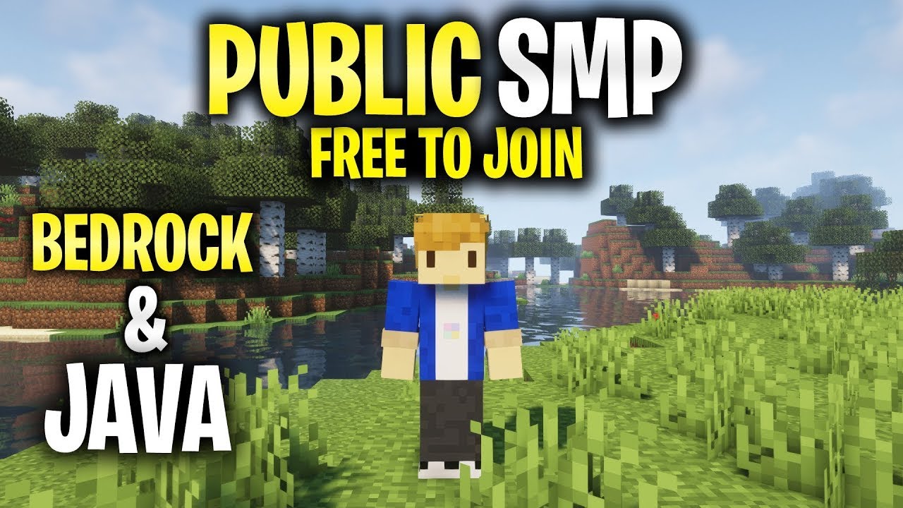 New Public Minecraft SMP (Free to play) - YouTube