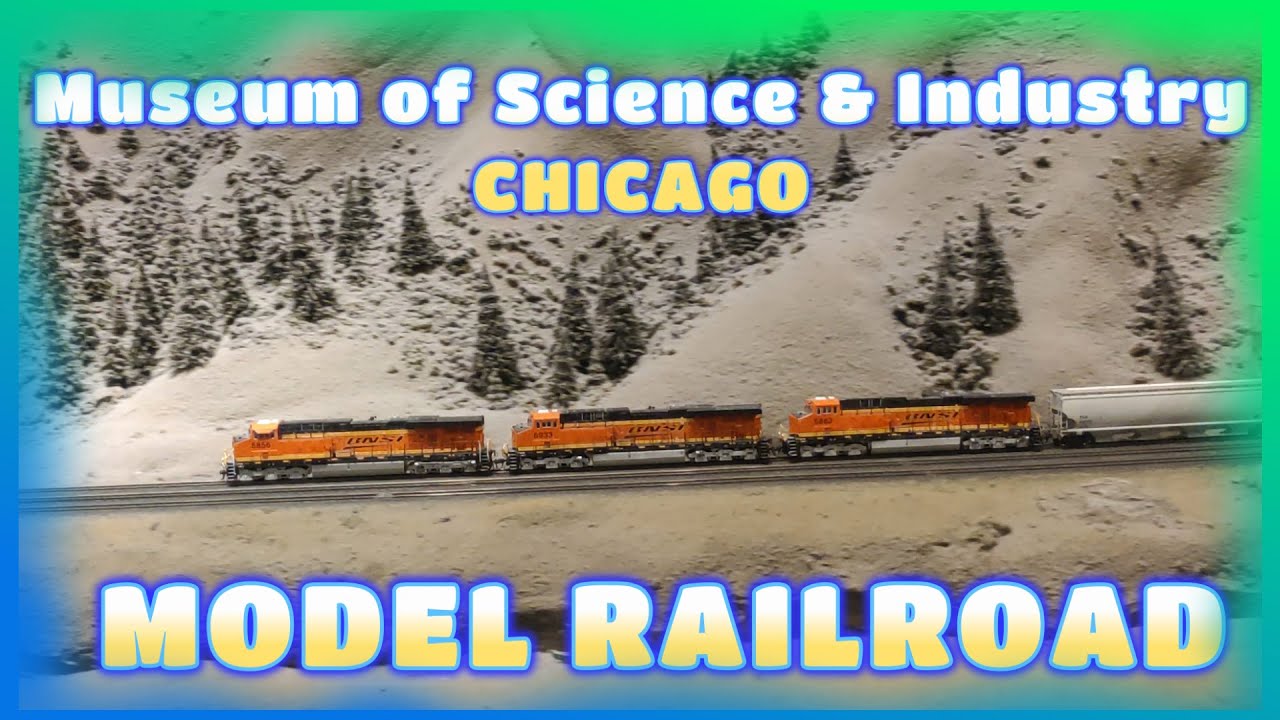 Museum of Science and Industry Model Railroad, Vehicles, Steam Train ...