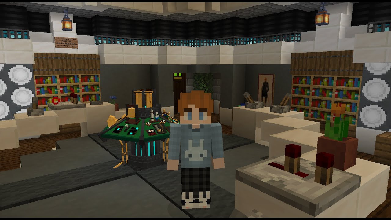 Minecraft Custom TARDIS Tour (Skylight Interior) - New Tardis Mod - YouTube