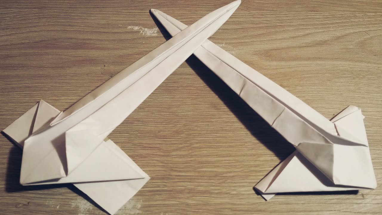 como hacer una cuchilla de papel - YouTube