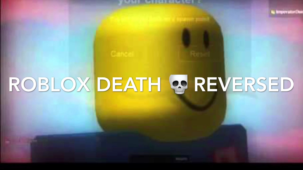 ROBLOX death sound reversed - YouTube
