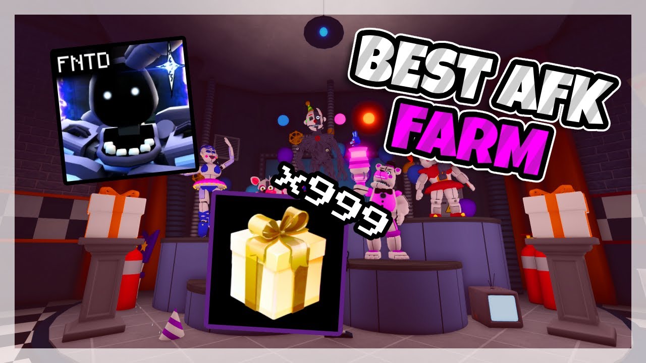 The BEST AFK Farm for CORRUPTED PRESENTS (Five Nights TD) - YouTube