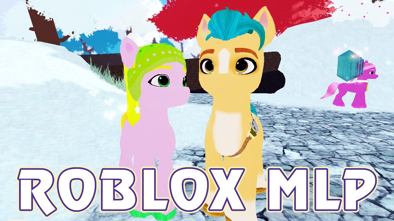 Зимнее обновление - Пони в Роблокс - официальная карта My Little Pony в ...