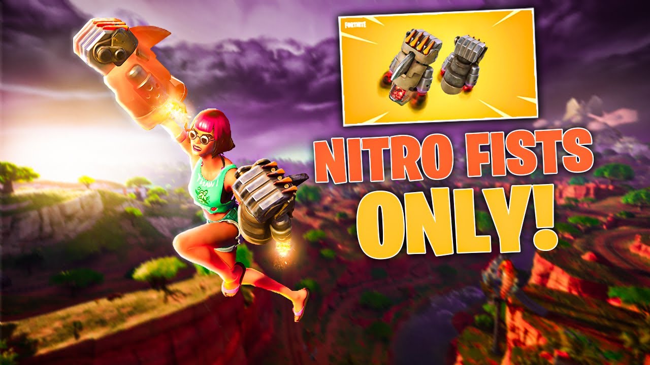 ONLY NEW NITRO FISTS CHALLENGE - In new fortnite season 3 chapter 5 ...