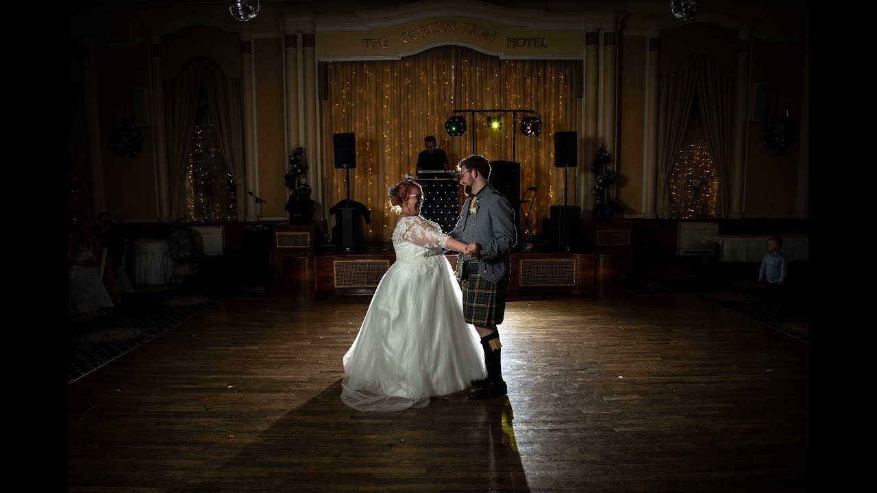 Victoria & Kyle Wedding Slideshow, Golden Lion Hotel - YouTube