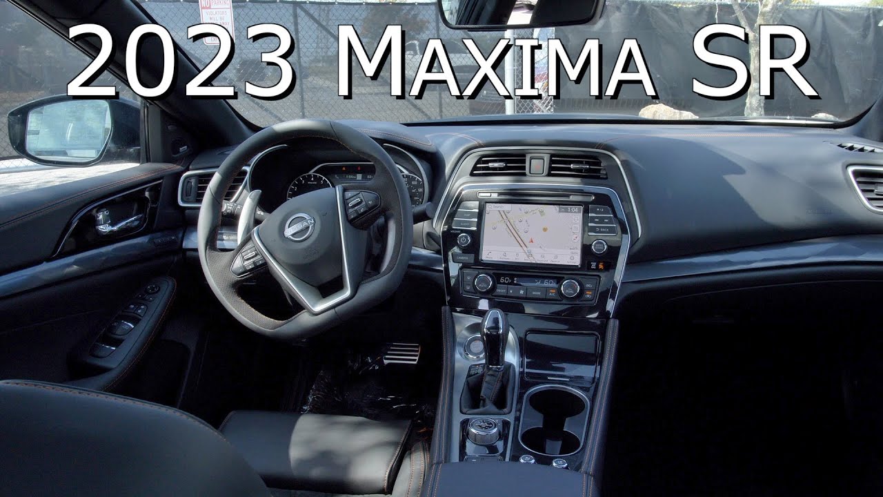 New 2023 Nissan Maxima SR at Nissan of Cookeville - YouTube