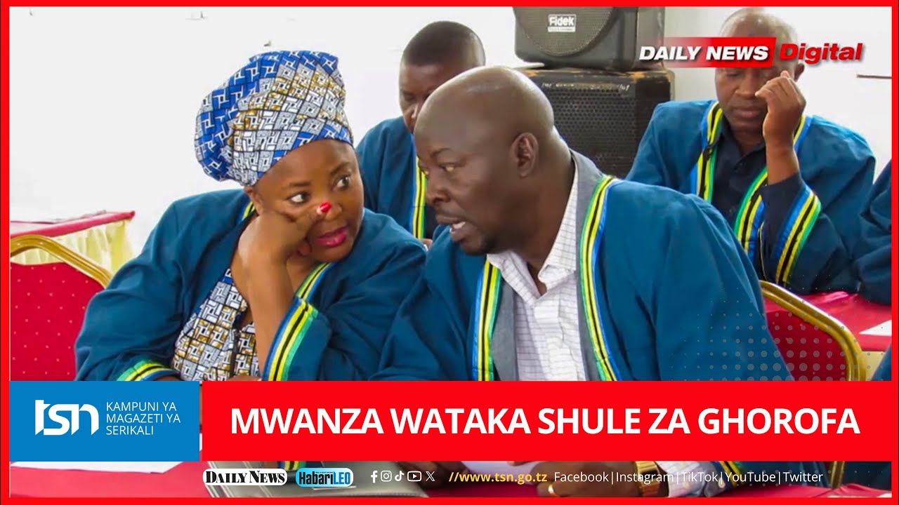MWANZA WATAKA SHULE ZA GHOROFA - YouTube