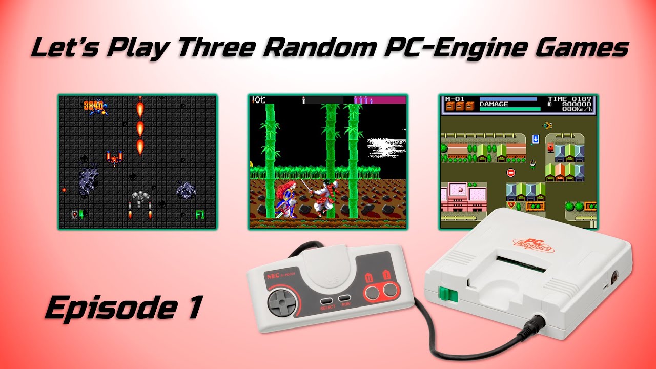 Let's Play Three Random PC-Engine Games - Episode 1 - YouTube