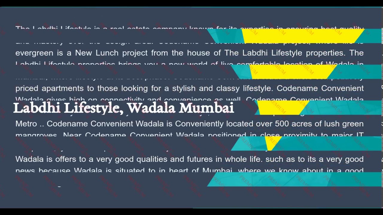 Codename Convenient Wadala By Labdhi Lifestyle,Wadala, Mumbai - YouTube
