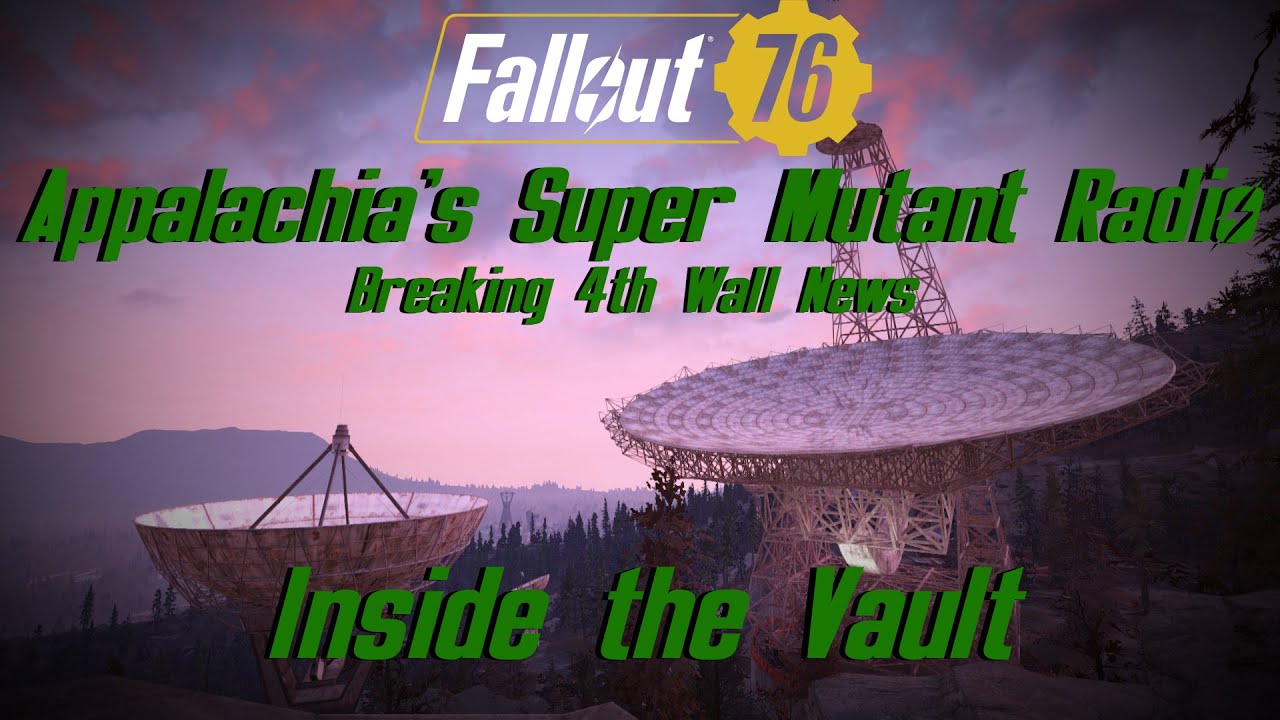 Fallout 76 Inside the Vault 6/25/20 - YouTube