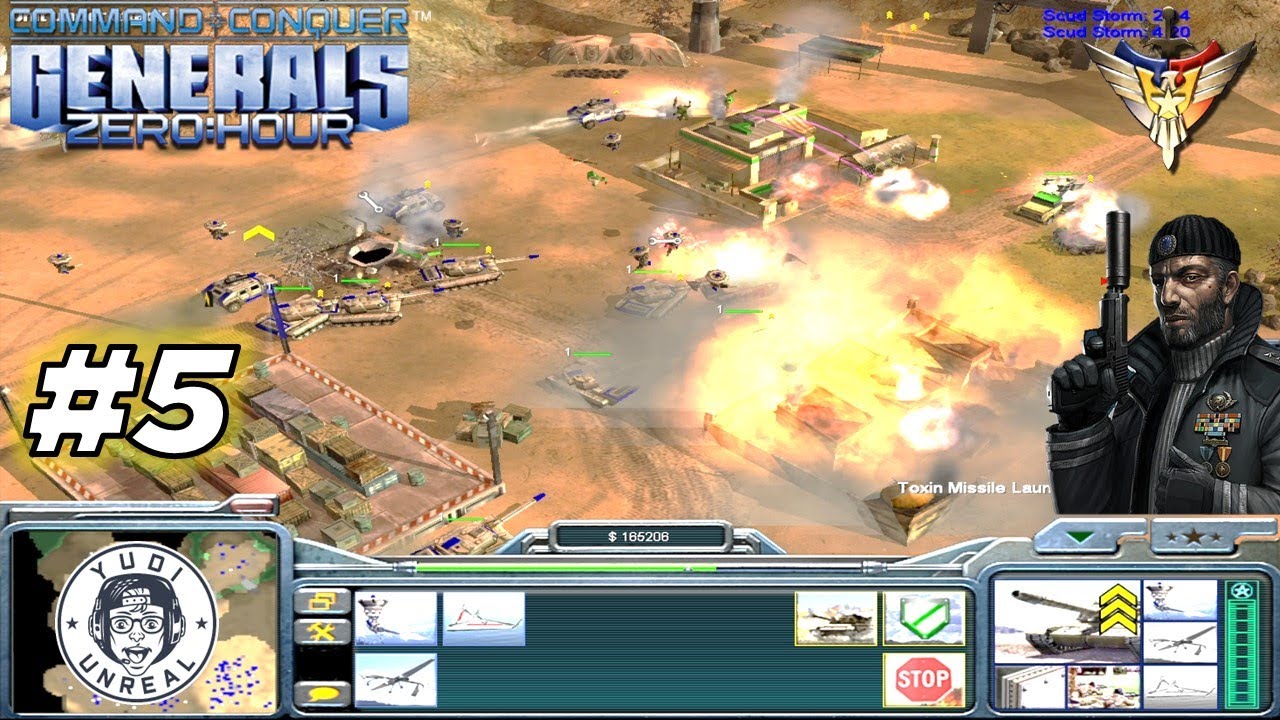 MENGAMBIL ALIH RUDAL TOXIN GLA! COMMAND & CONQUER GENERALS ZERO HOUR ...