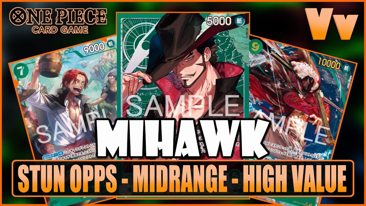 One Piece TCG: The New OP-14 Dracule Mihawk - A Solid Midrange Deck ...