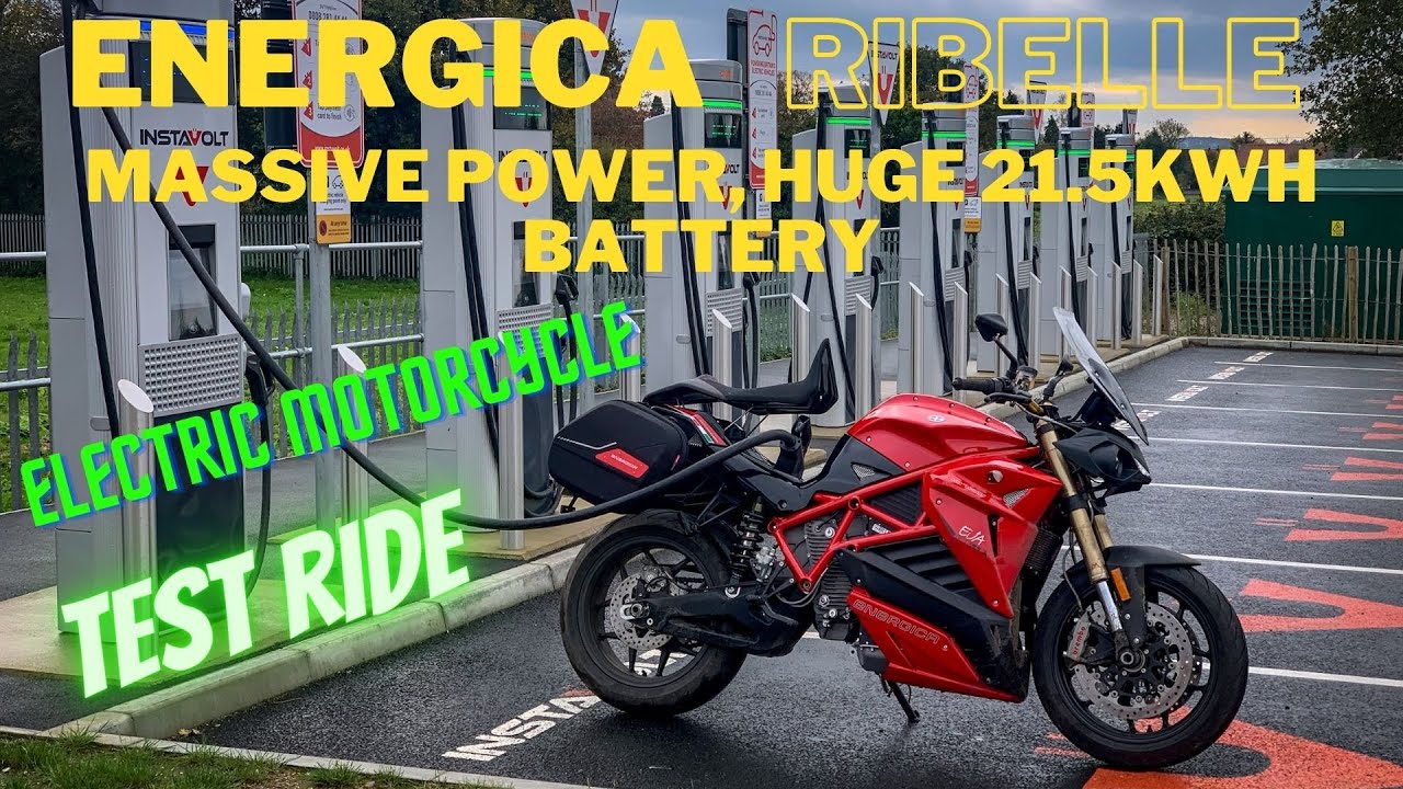 The NEW Energica Eva Ribelle with the bigger 21.5kWh battery, test ride ...