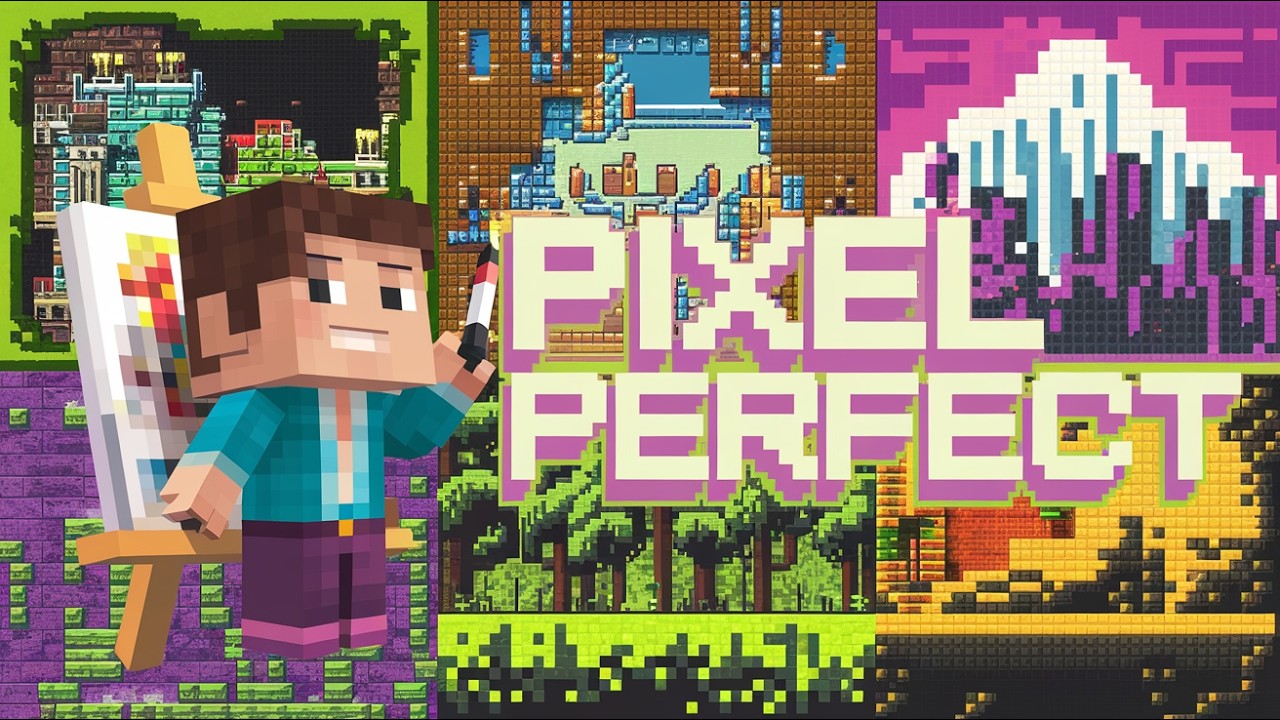 Pixel Perfect - Pixel Art History Song | Tribute to Digital Art - YouTube